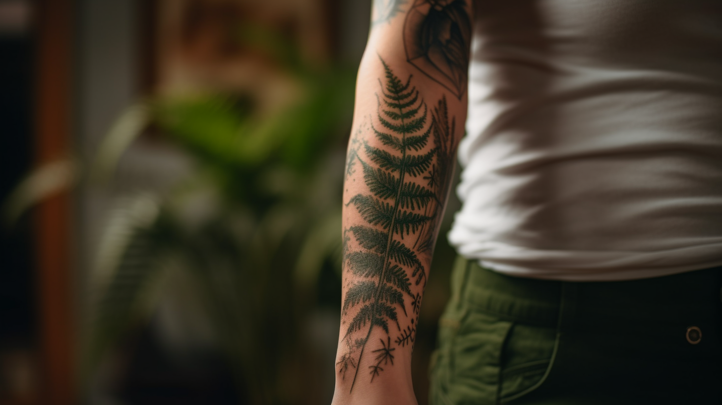 Ferns Tattoo- Art From Nature